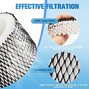 4 Pack HWF62 Humidifier Filter for Holmes Sunbeam Replacement Humidifier Filter A - Replaces HWF62 HWF62CS HWF62D SF212 Filter, Fits Humidifier Models SCM1100, SCM1701, SCM1702, SCM1762, SCM2409