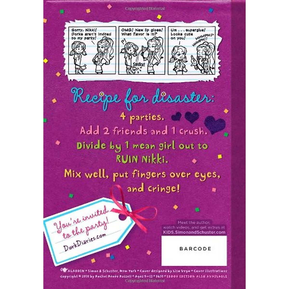 Dork Diaries: Tales from a Not-So-Popular Party Girl