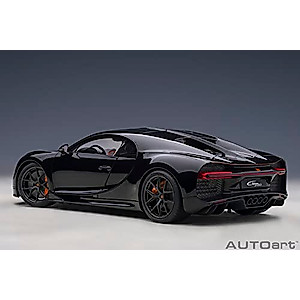 AUTOart 1/18 Bugatti Chiron Sport 2019, Nocturne Black Model Car