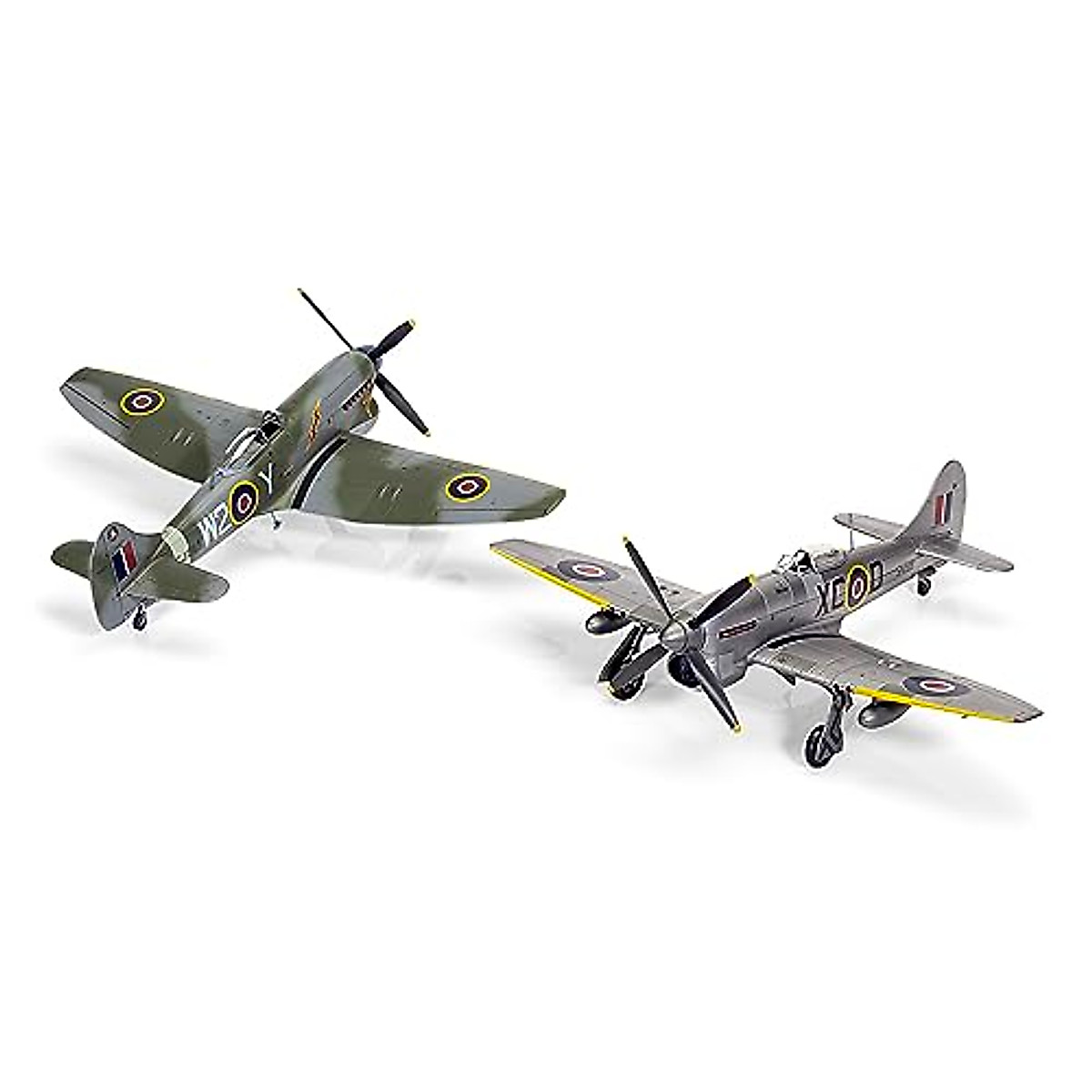 Airfix Model Airplane Kit Gift Set - A02110 Hawker Tempest Mk.V Post War, Plastic Plane Model Kits for Adults & Kids 14+, Skill Level 2, 1:72 Scale WW2 Military Aircraft Models for Beginners