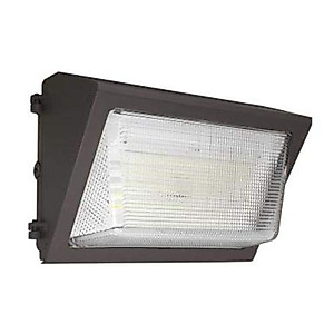 MaxLite WP-OP50U-50B MaxLite WP-OP50U-50 Open Face Single Light 9-1/16" Tall Integrated LED Commercial Wall Pack - 50 Watts with High Voltage