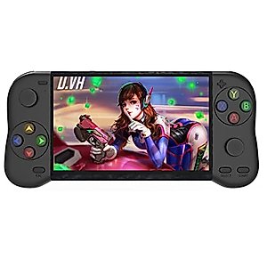 CZT New 5.1-inch Handle Appearance Video Handheld Game Console Portable Emulator Classic Arcade Retro Gaming Game Device System Built-in 12000 Games mp3 mp4 (Black)