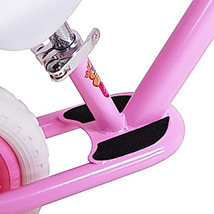 JOYSTAR 14 Inch Balance Bike for Boys Girls 3T to 6 Years Old Push Toddler Balance Bikes with Footboard 14" Child Glider Kids Pink