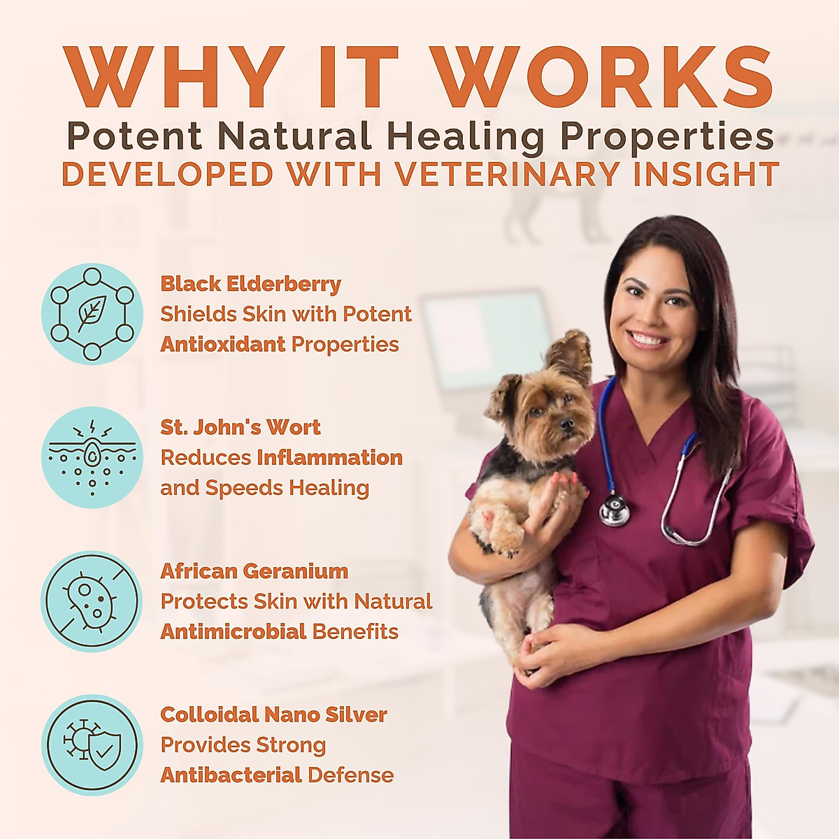 ClearFur Hot Spot Treatment for Dogs & Cats | Dog Itching Skin Relief | Colloidal Silver Cream | Anti Itch for Dogs | Fast Relief | Made in The USA | Vet Recommended | Natural & Non-Toxic | 2 oz