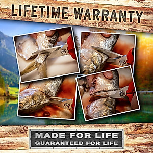 Jonard Outdoors OD-2001 Serrated Savage Fish Line, Bait, Rope, and Cable Cutter