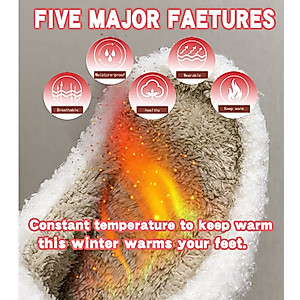 ALEENLA Smile Face Slippers For Women Bride Indoor And Outdoor Cute Pillow Slides Men'S House Fuzzy Keep Warm Non-Slip,hei39-40, Black