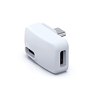 NexiGo Type-C Adapter for Oculus Quest 2, Dual Input Ports, No Latency for Data Transferring with Link Cable, Charging for The Headset, Reverse Charging for External Accessories