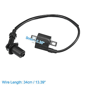 X AUTOHAUX 1 Pcs Motorcycle CDI Ignition Coil Engine Ignition Coil for CG 125cc 150cc 200cc 250cc ATV Dirt Bike Go Kart