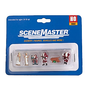 Walthers SceneMaster Christmas Figures Train