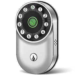 Fingerprint Keyless Entry Door Lock: Banskey Fingerprint Door Lock, Smart Locks for Front Door, Smart Door Lock, Combination Lock, Keypad Deadbolt Lock, Door Lock with Keypad, Digital Door Lock
