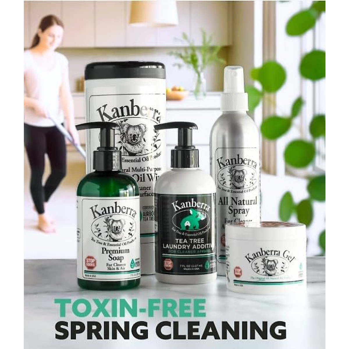 KANBERRA GEL 524001 Natural Air Purifier Gel, 2-Ounce