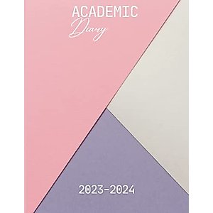 A4 Academic Diary 2023-2024: A Customizable 2023-2024 Planner for Time Management, Goal-Setting, and Reflective Practice, Teacher lesson planner 2023 2024