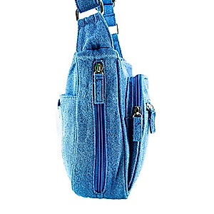 Purse King Magnum Blue Jean Concealed Carry Handbag