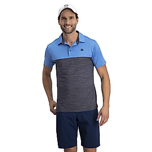 Three Sixty Six Quick Dry Golf Shirts for Men - Moisture Wicking Short-Sleeve Casual Polo Shirt