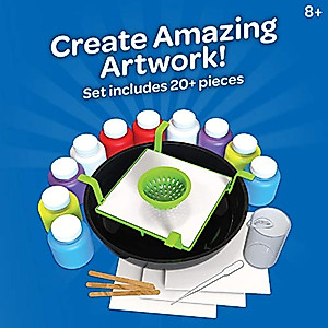 Crayola Washable Paint Pour Set, 20pc Paint Set, Gift for Kids, 8, 9, 10, 11