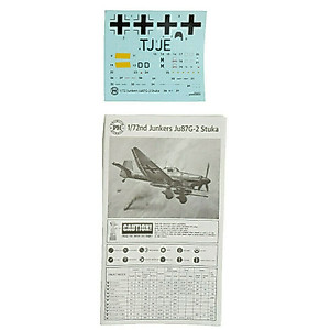 Premium Hobbies Junkers JU-87G-2 Stuka 1:72 Plastic Model Airplane Kit 133V