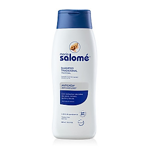 Shampoo Maria Salomé 400ml - Anticaída y estimula el Crecimiento. Sin Sal, Sin Parabenos