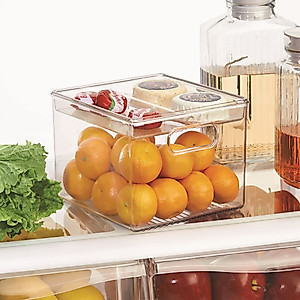 iDesign Linus 2-Piece Kitchen Drawer Organizer for Kitchen Utensils and Tools - Clear