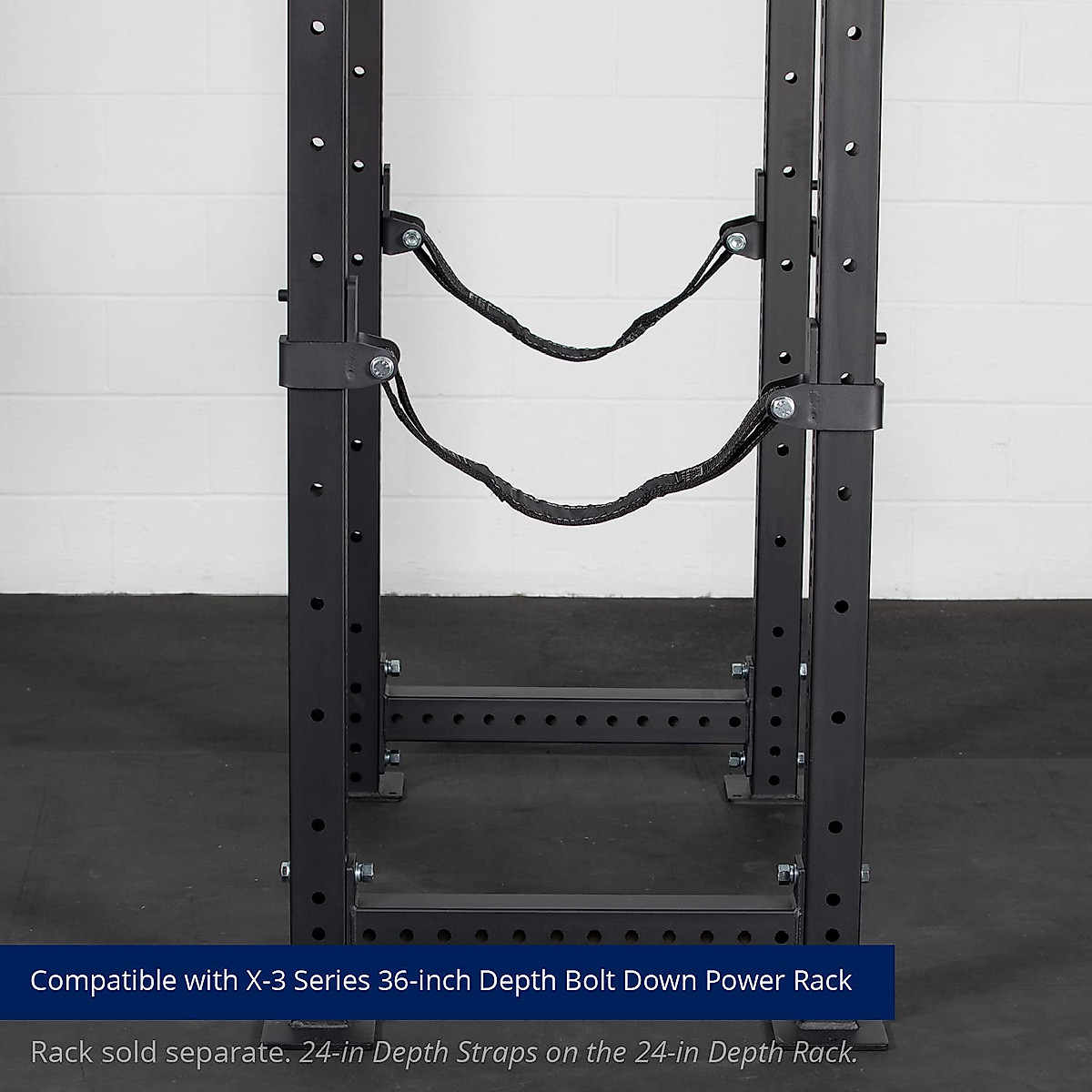 Titan Fitness Strap Safety System X-3 Series 36- in. Depth