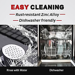 Garlic Press, Heavy Duty Garlic Mincer Ginger Press, Garlic Press Mincer, Professional Grade Garlic Crusher, Rustproof & Dishwasher Safe