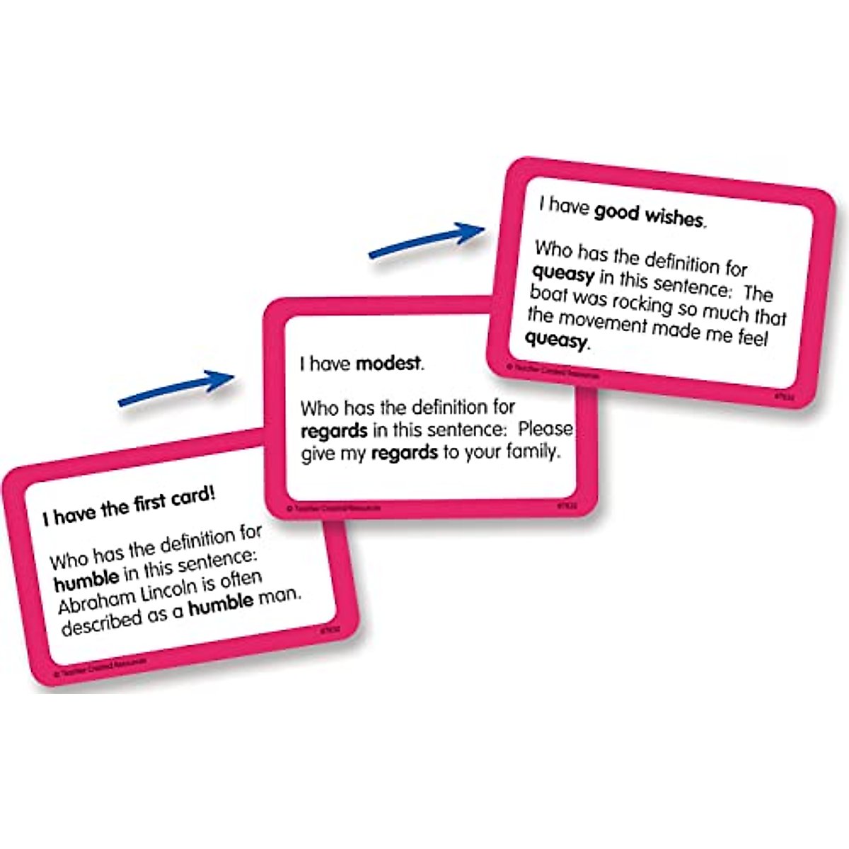 Teacher Created Resources 5&6 I Have Language Arts Game Multi, 5-1/2 x 4 x 1-3/4