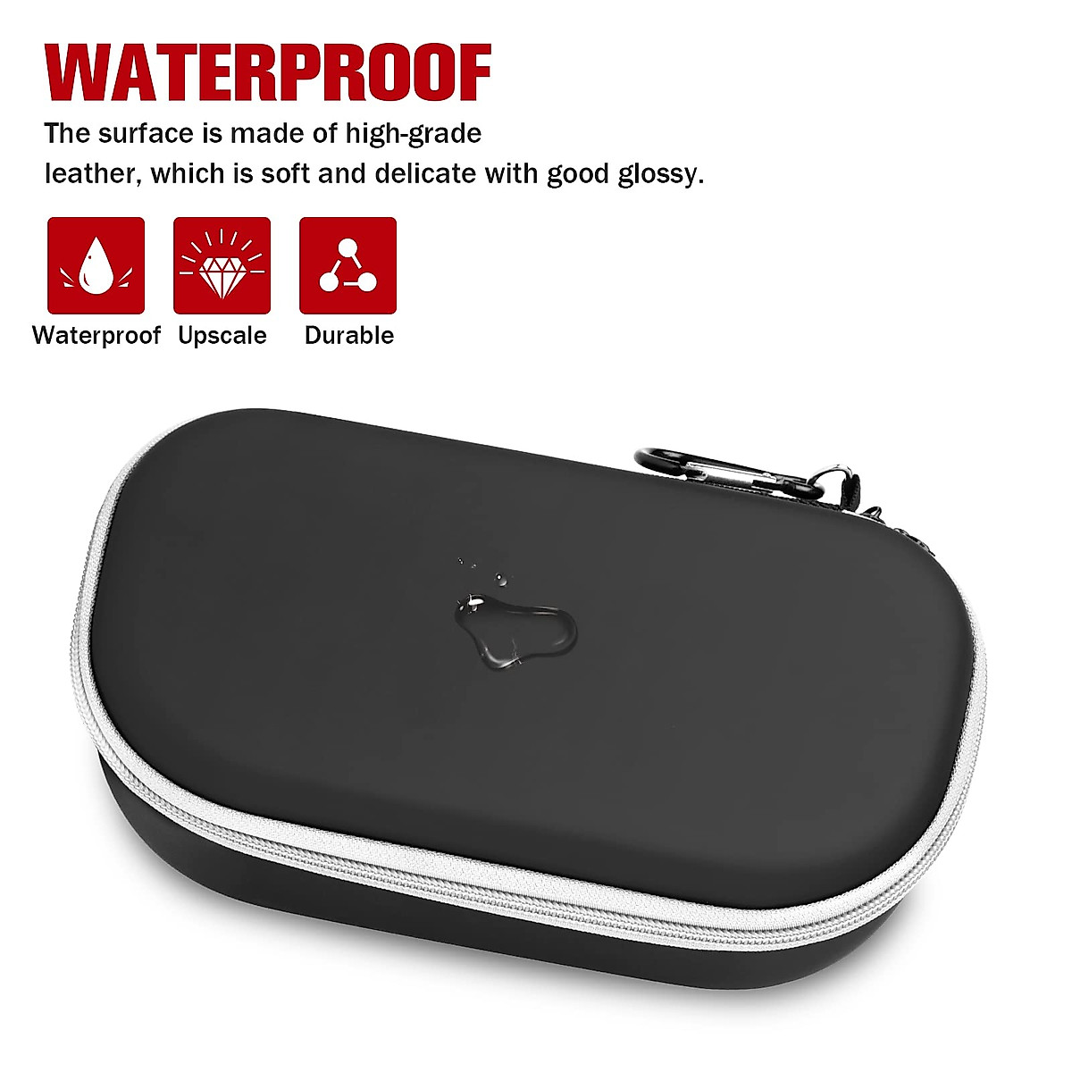 COLOR TREE Storage Case Carry Case Bag Compatible with PS Vita, PS Vita Slim, for PS Vita 1000/2000, Protective Hard Case Cover, Waterproof Shockproof Storage Travel Bag Travel Carrying Case