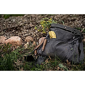 Barebones | Harvesting & Gathering Bag - Convertible Straps, Weather- & Water-Resistant Waxed Canvas
