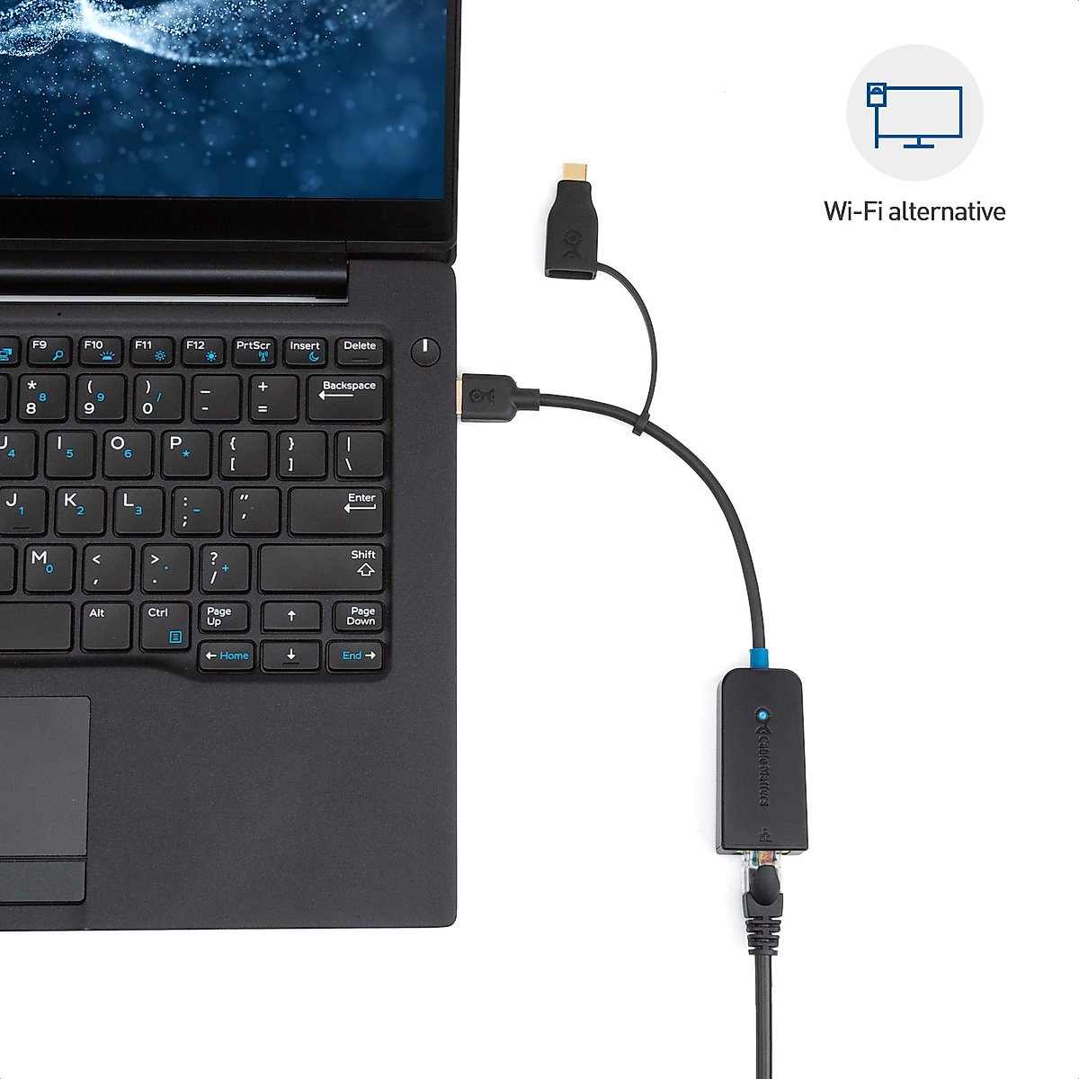 Cable Matters USB C to 2.5 Gigabit Ethernet Adapter, USB to 2.5 Gigabit Ethernet Adapter, Not Compatible with M2 Macs (2.5g Ethernet to USB, 2.5gbps Ethernet Port) -Compatible with Thunderbolt 4 USB 4