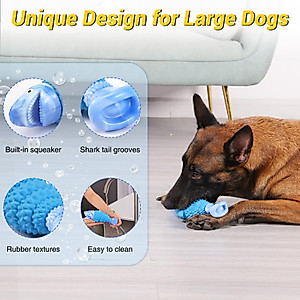 BoYoYo Tough Dog Toys for Aggressive Chewers Large Breed, Dog Chew Toys for Aggressive Chewers, Indestructible Dog Toy for Large Dogs, Durable Dog Toys, Large Dog Toys for Big Dogs, Squeaky Dog Toys