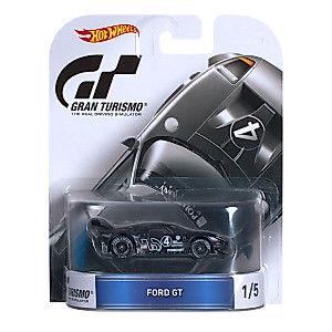 Hot Wheels Retro Entertainment Gran Turismo Ford GT (Black) Die-Cast Vehicle 1/5