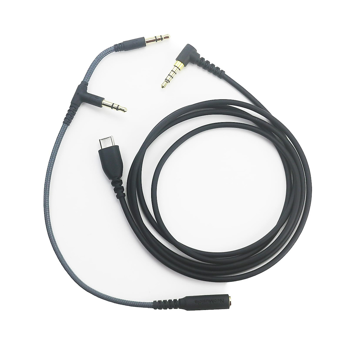 NewFantasia Replacement Audio Cable USB-C Male Compatible with SteelSeries Arctis Nova 3 Gaming Headset 2meters/6.6feet