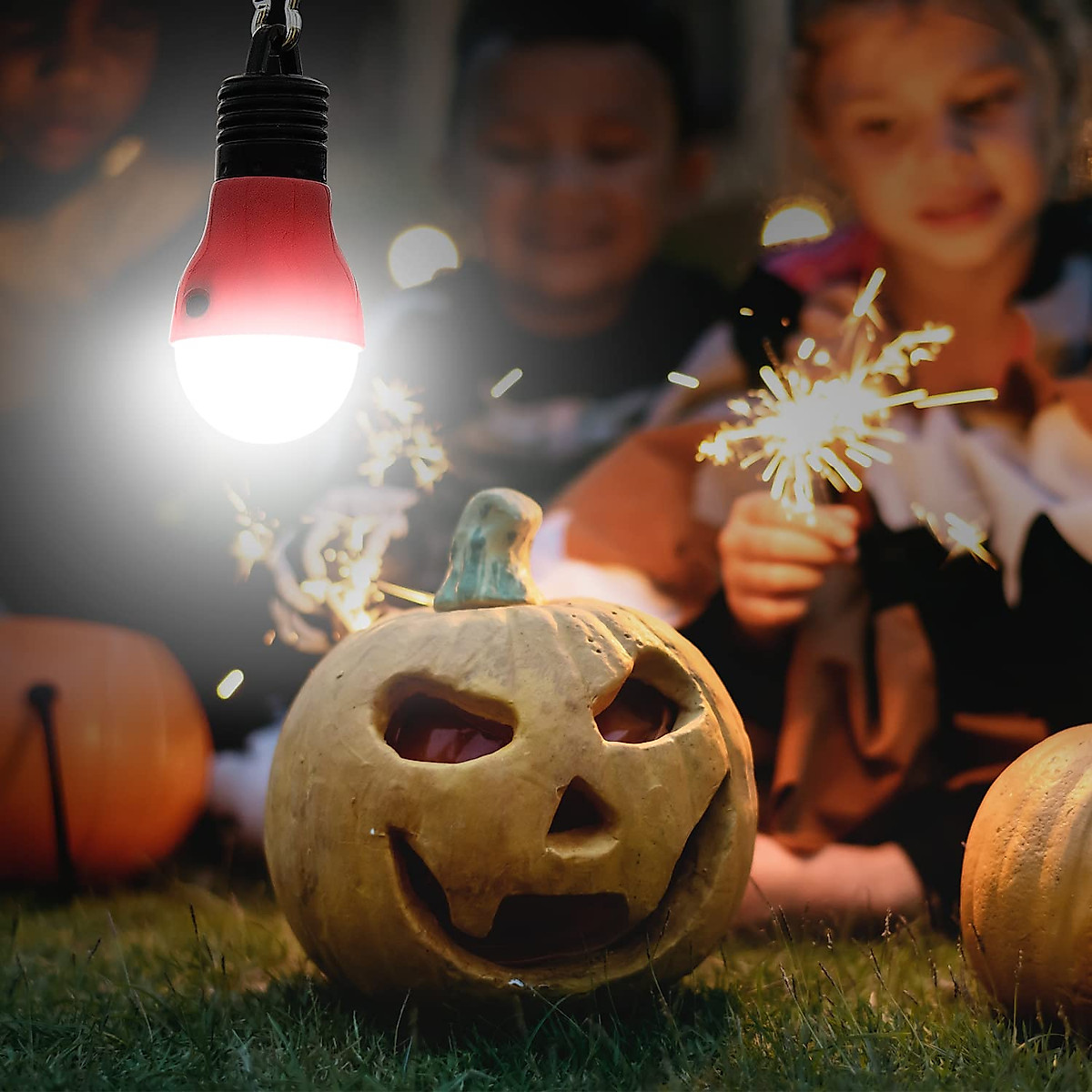 EverBrite 3-Pack Camping Lights - 3 Lighting Modes, Portable LED Bulbs Ideal for Kids’ Adventure Activities, Backpacking, Camping, Picnic, Emergency and More, 3 x AAA Batteries Included