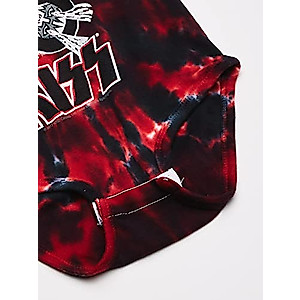 Liquid Blue baby boys Kiss Faces Burst Onesie T Shirt, Tie/Dye, 12-18 Months US