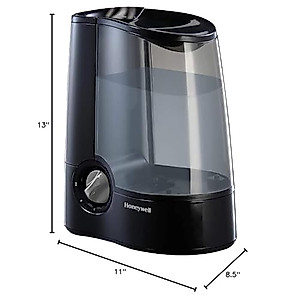 Honeywell HWM-705B HWM705B Filter Free Warm Moisture Humidifier, Black