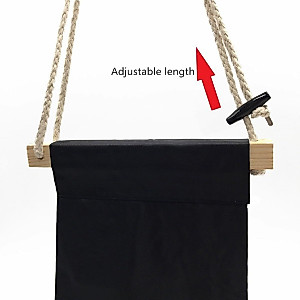 Office Foot Hammock Under Desk Footrest, Adjustable Desk Foot Rest Stand Replace Footstools for Home, Office Study and Relaxing, 1pc/Box Black