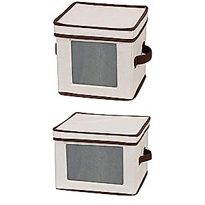 Household Essentials 534 Dinnerware Storage Box with Lid and Handles 536 Dinnerware Storage Box with Lid and Handles