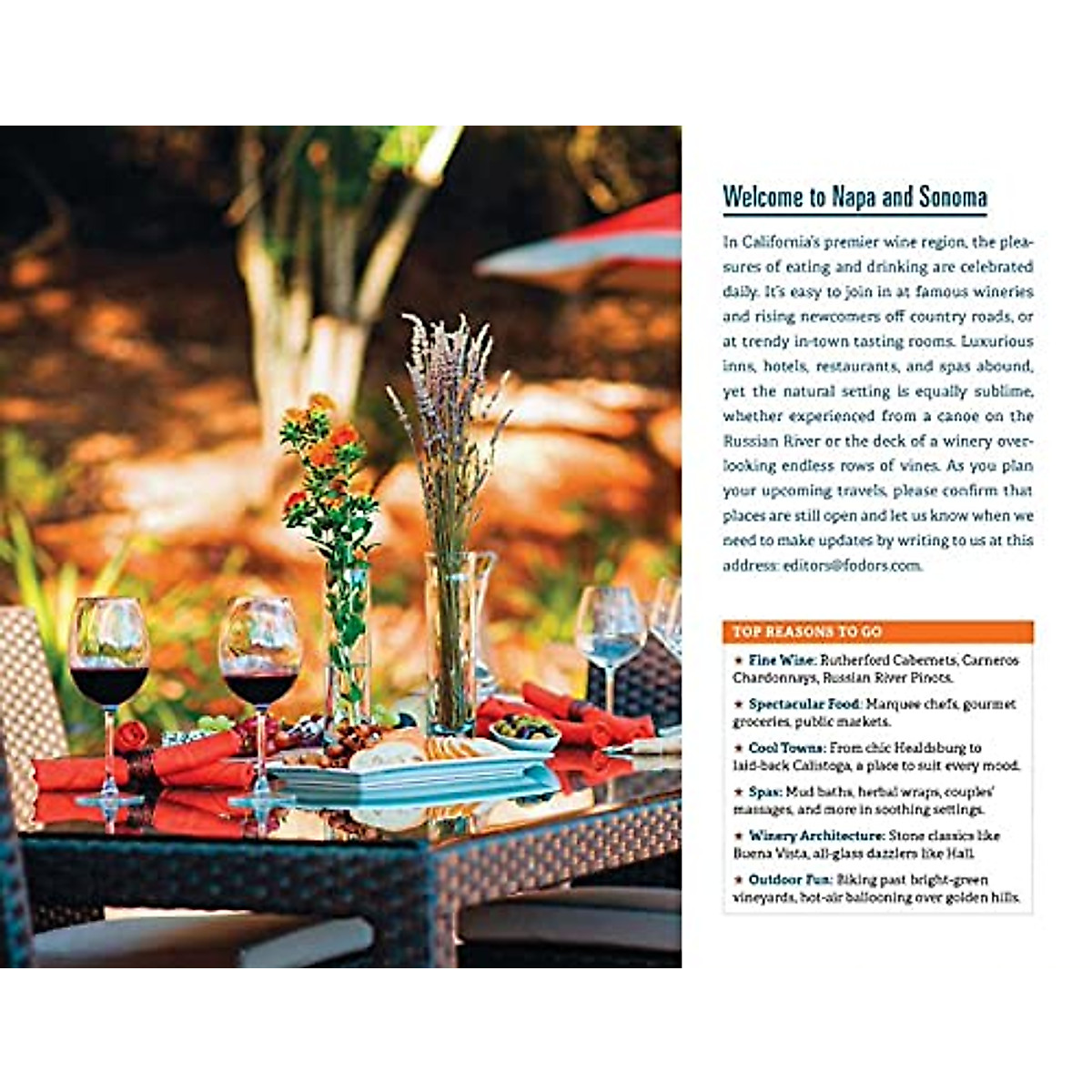 Fodor's Napa & Sonoma (Full-color Travel Guide)