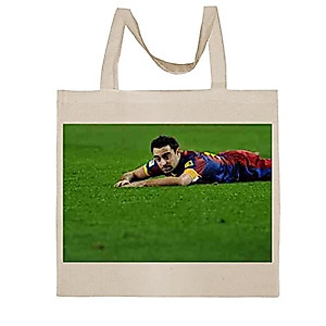 FC Carino Xavi Hernandez - A Nice Graphic Cotton Canvas Tote Bag FCA #FCAG698931