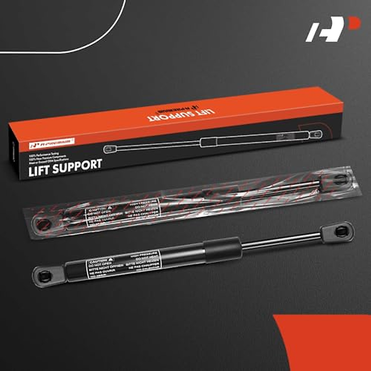 A-Premium Rear Window Lift Supports Shock Struts Compatible with Ford Expedition 2003-2006 Lincoln Navigator Sport Utility 2-PC Set