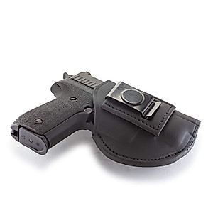1791 Gunleather 4-Way SIG P226 & P229 Holster - OWB and IWB CCW Holster - Right Handed Leather Gun Holster - Fits Sig Sauer P226, Sig P229, P220, P320c, P239