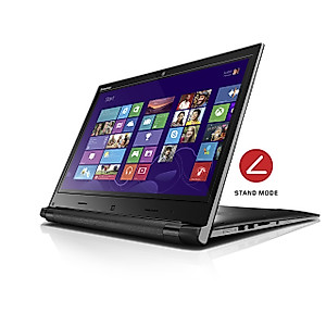 Lenovo IdeaPad Flex 15 59387556 Touchscreen Laptop (Windows 8, Intel Core i3-4010U 1.7 GHz, 15.6" LED-lit Screen, Storage: 500 GB, RAM: 4 GB) Black