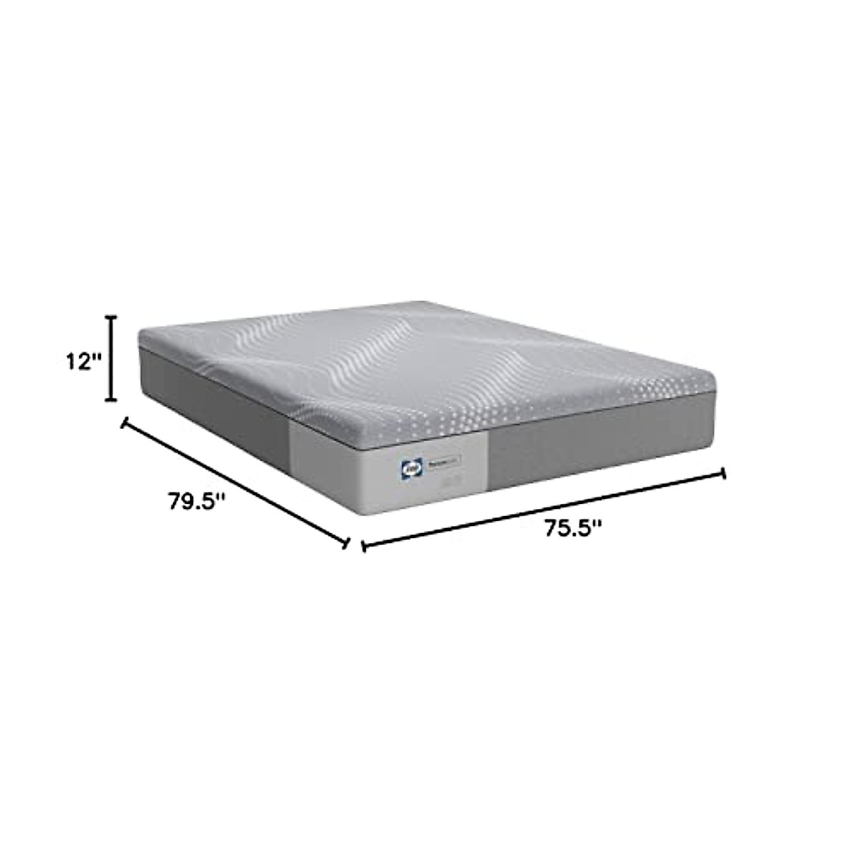 Sealy Posturepedic Foam Paterson Medium Feel Mattress, King