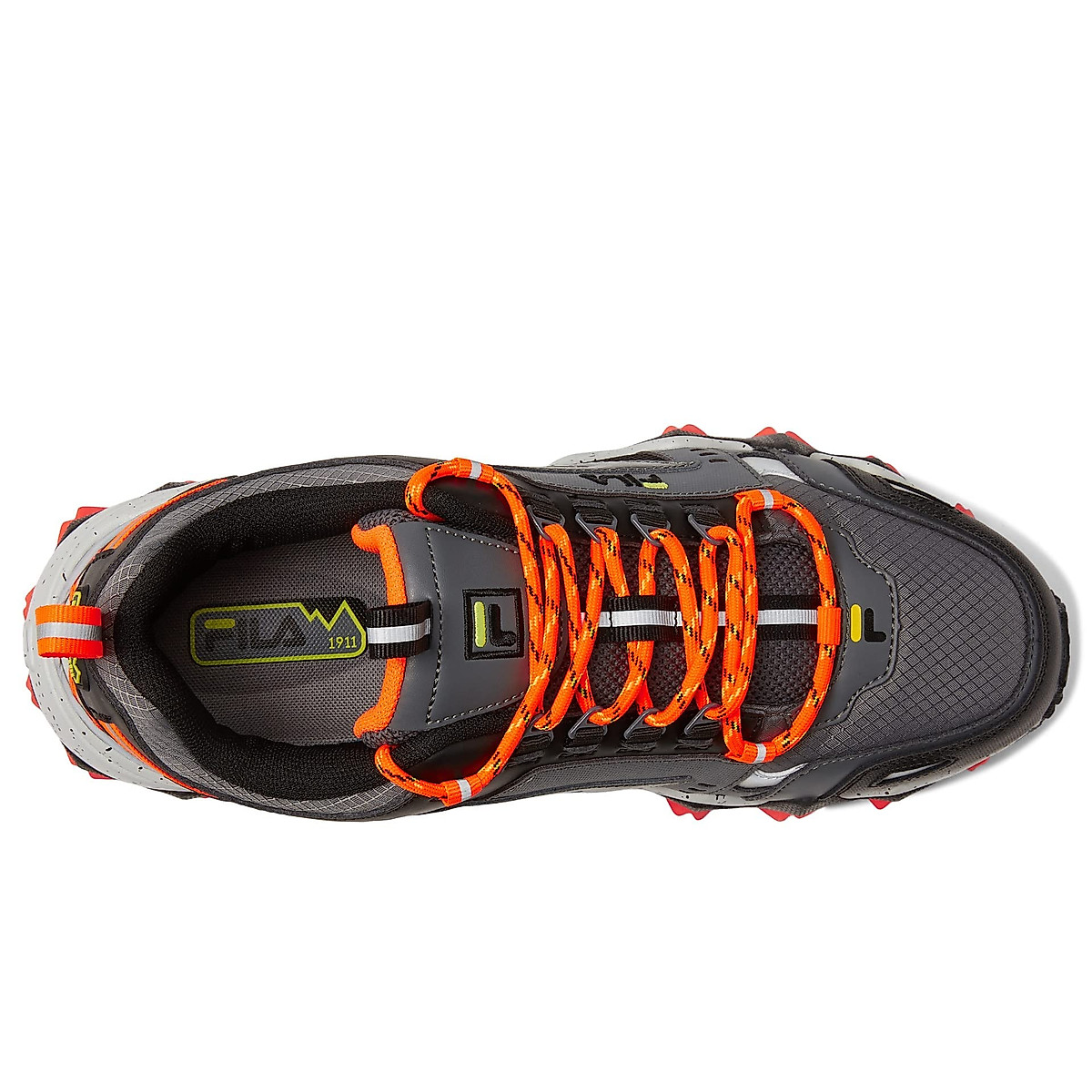 Fila Oakmont TR Castlerock/Black/Shocking Orange 9 D (M)