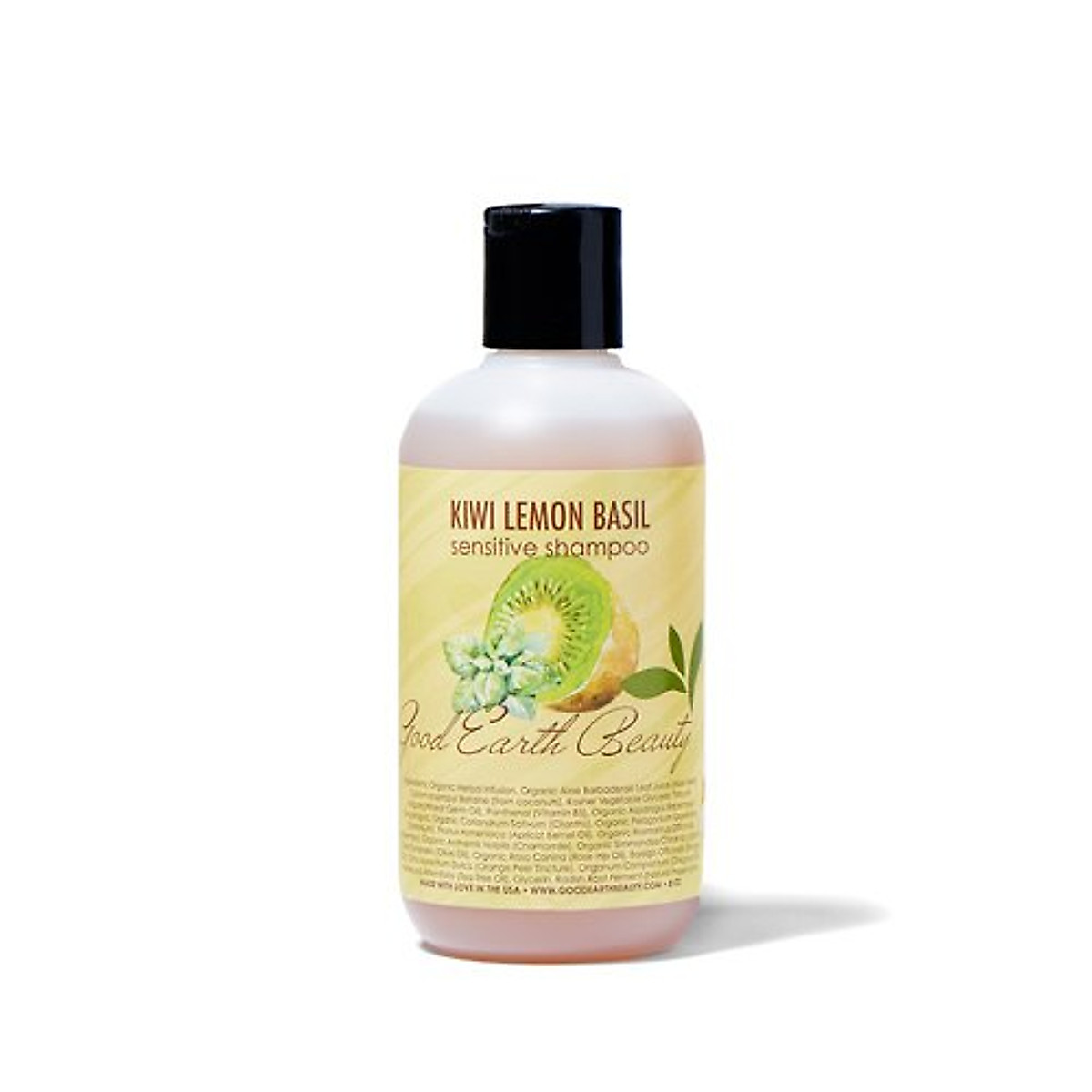 Good Earth Beauty Shampoo Kiwi Lemon Basil Healthy Scalp Natural