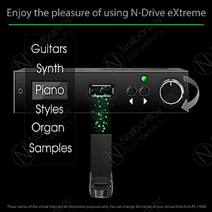 USB Emulator Nalbantov N-Drive eXtreme for Yamaha Disklavier DKC5R (MX80/MX85) and SX101R
