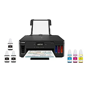 Canon PIXMA G5020 Wireless MegaTank Single Function SuperTank Printer | Mobile & Auto 2-Sided Printing
