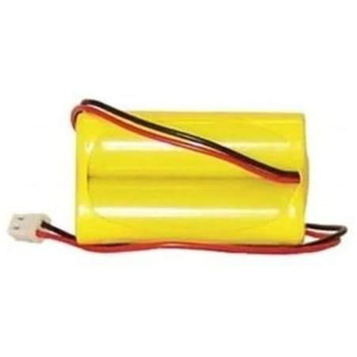 (Pack of 2) Replacement Battery for Emergency Light EXIT Sign 4.8V 700mAh NiCad - Length 1-1/8 in, Width 1-1/8 in, Height 1-7/8 in.