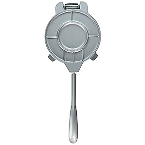 IMUSA USA MEXI-86005 6" Easy to Use Aluminum Tortilla Press, Silver