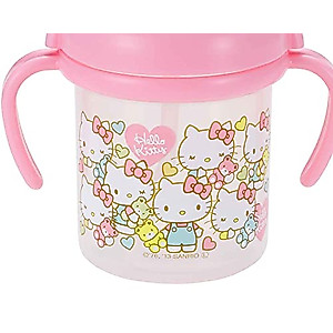 Hello Kitty 【Straw Mug】Baby Japan Import,200 Milliliter