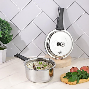 Vinod Platinum Triply SS Pressure Cooker 5.0ltr